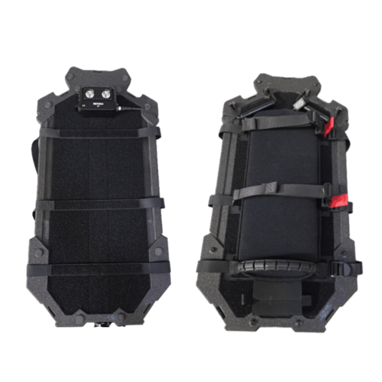 This compact ballistic shield was designed with and for special operators