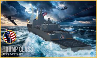 The Navy is bringing back battleships with the Trump-class USS Defiant