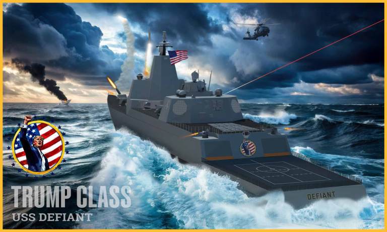 The Navy is bringing back battleships with the Trump-class USS Defiant