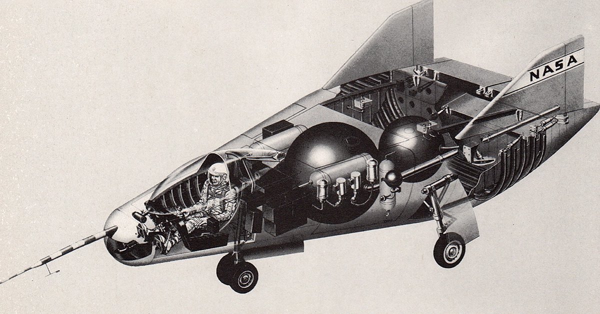 NASA's 'Flying Bathtub' taught the Space Shuttle how to land