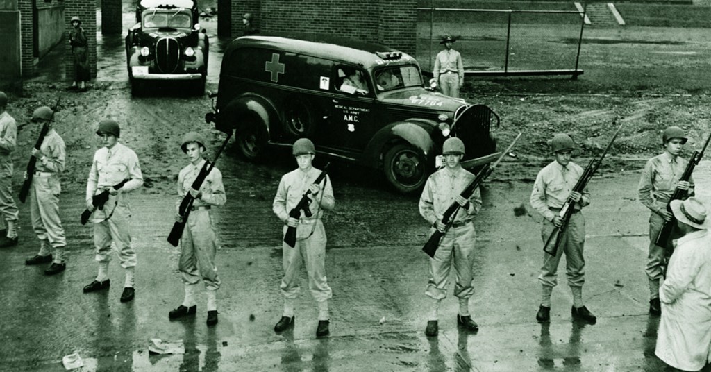 Nazi sabotage teams were captured in the US during World War II