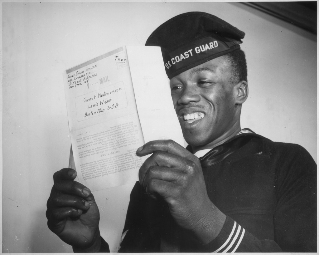 Here’s what communication back home looked like during World War II