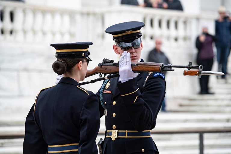 Facts about the Sentinels who guard Arlington’s Tomb of the Unknowns
