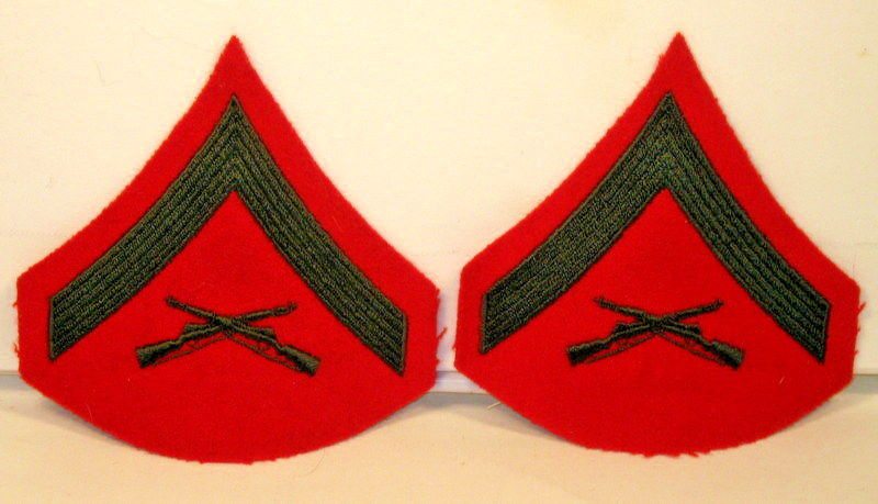 The origin of the 'best' rank in the Marines (Lance Corporal)