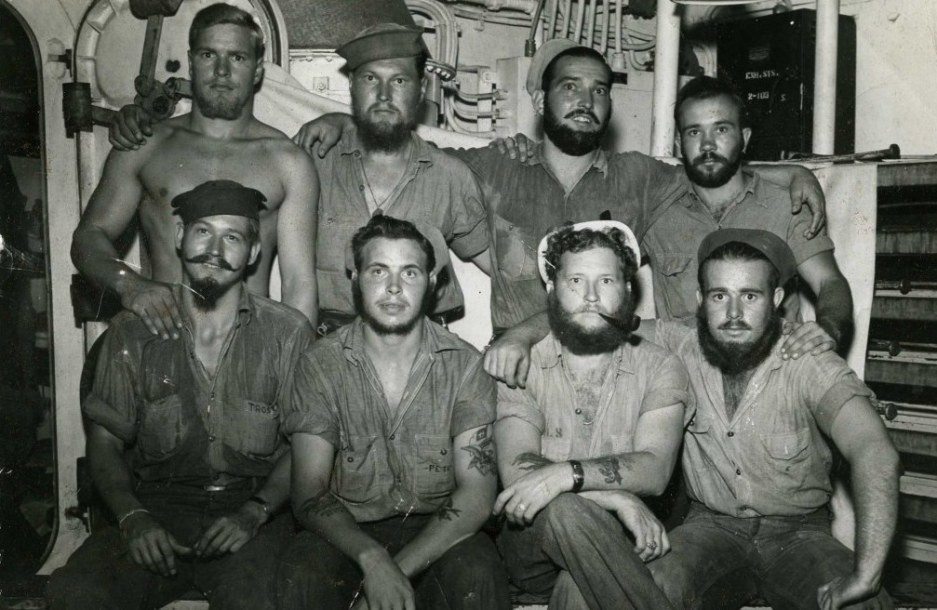 The good ol' days when you could rock a beard in the US military