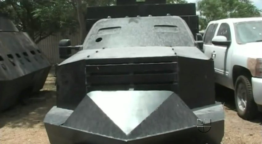 7 Incredible Narco Tanks Built By Mexican Cartels