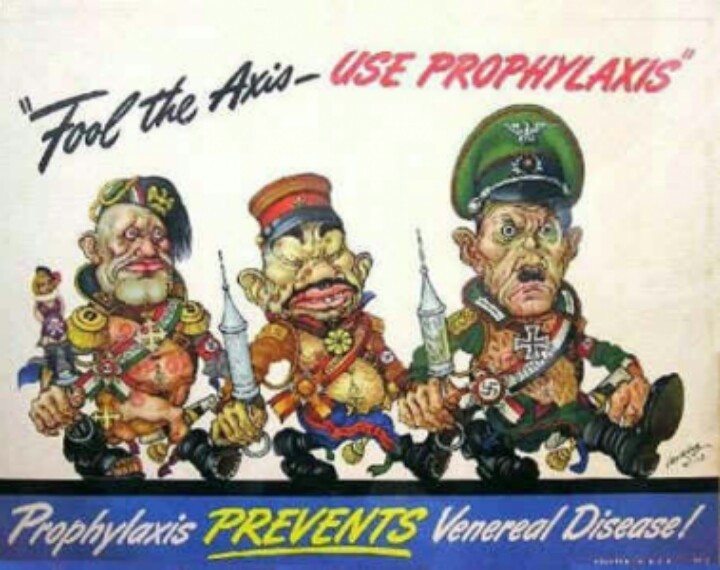 These are the military's jaw-dropping propaganda posters against WWII ...