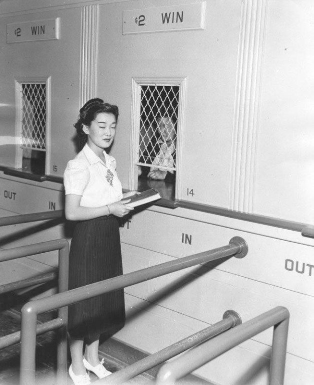 This horse racing track used to be a WWII Japanese Internment Camp