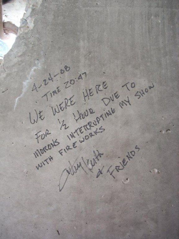 This collection of graffiti tells the real story of what modern war is like