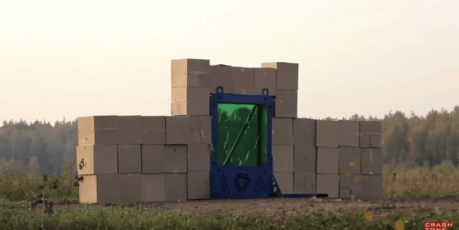 Here's what happens when an RPG is fired at 16 inches of bulletproof glass