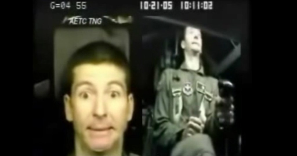 Watch these flight students pass out during high-G training