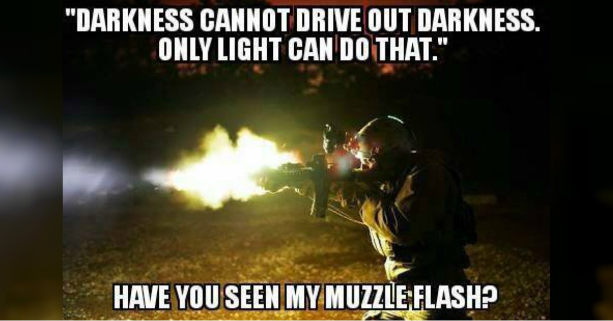 The nice old man in the popular military meme is actually operator AF