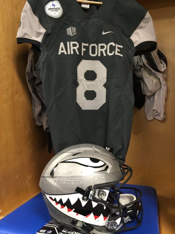 These Air Force Academy uniforms bring the 'BRRRRRT' to college football