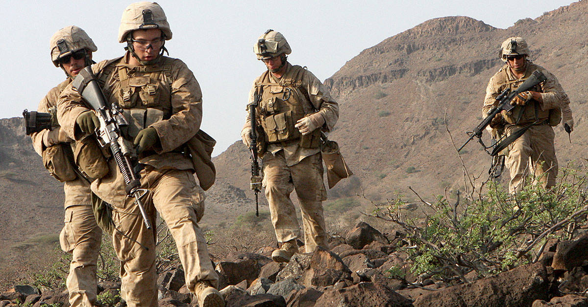 This is how a Marine sniper earns a real 'HOG's tooth'