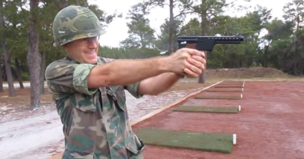 This "Gyrojet" rocket ammo made bullets faster but less accurate