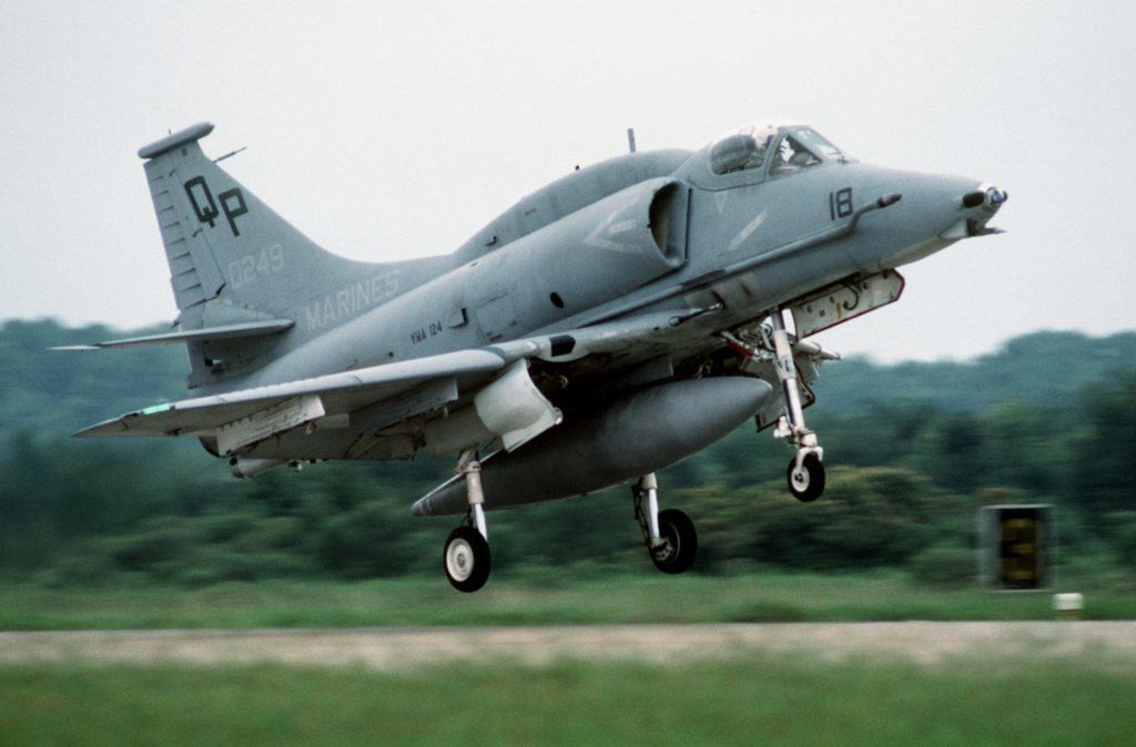 That time a Marine mechanic took a joyride in a stolen A4M Skyhawk