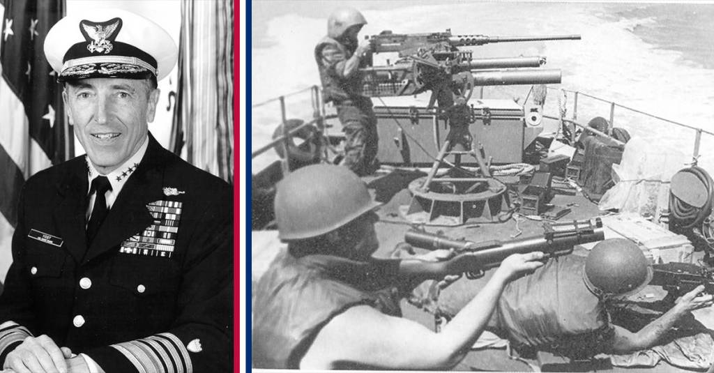 This Coast Guard commander returned to an ambush to save Navy operators