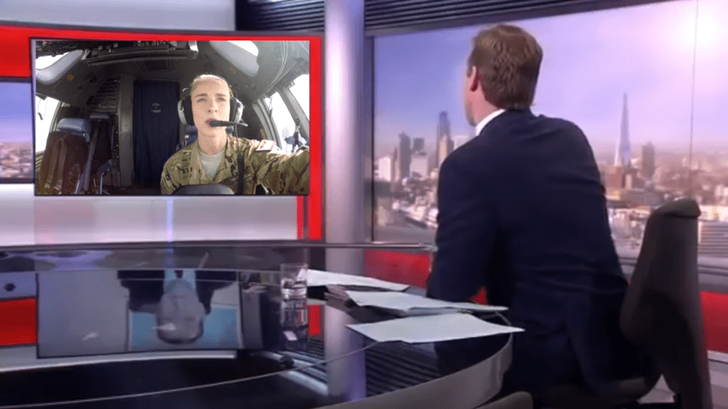 This Air Force crew just spoofed that viral BBC interview