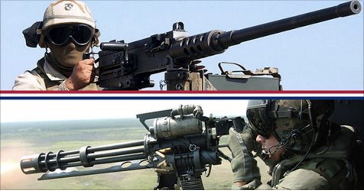 This .50 cal machine gun fires twice as fast as the legendary Ma Deuce