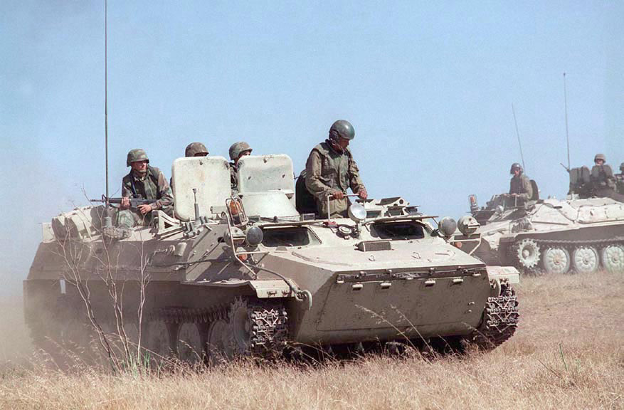 Russia built an armored vehicle like the American M113