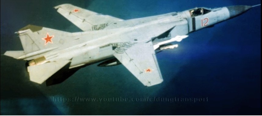 This was one of the world's first swing-wing fighters