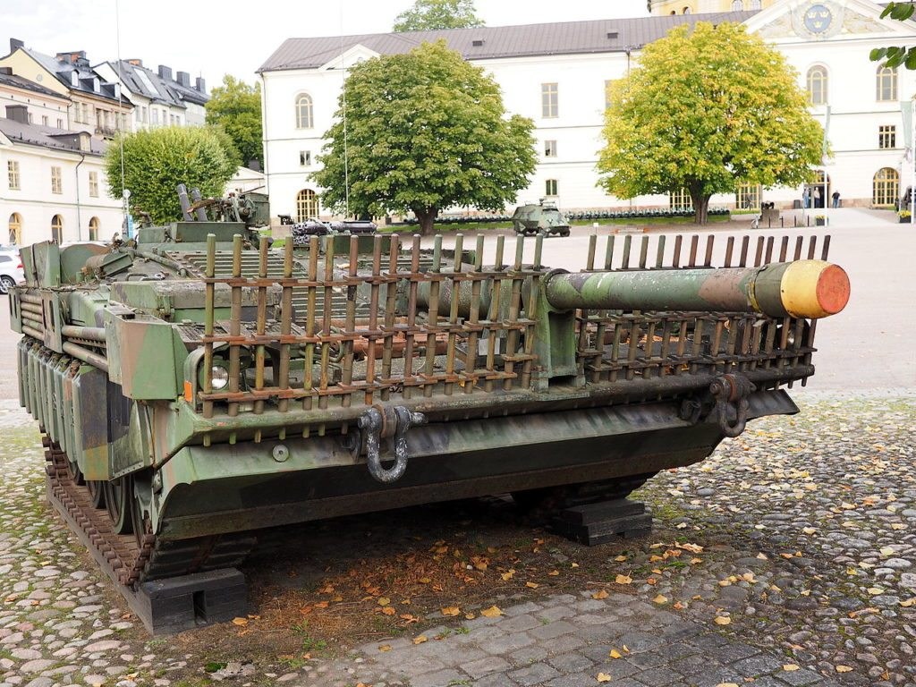 That time Sweden built a main battle tank without a turret
