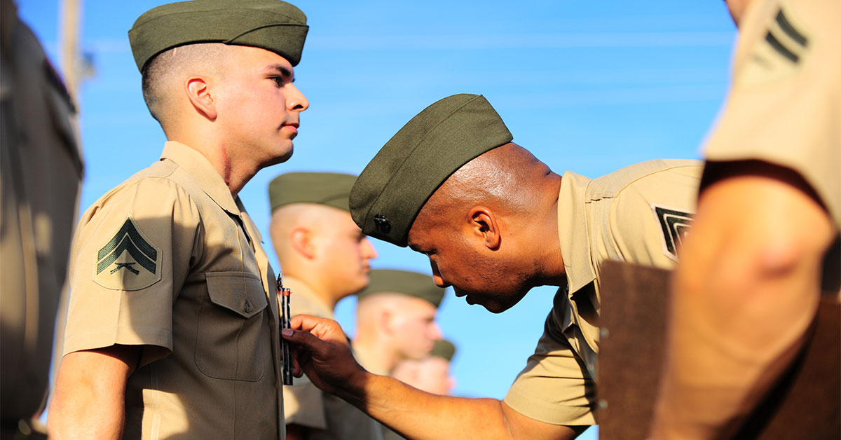 First Marines to get new women's uniform graduate boot camp