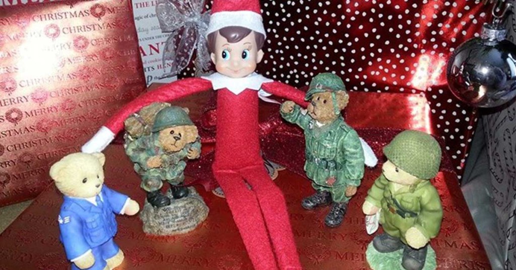 5 cool military-inspired 'Elf on a Shelf' ideas