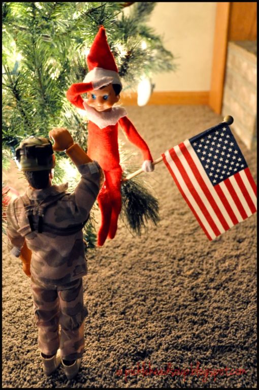 5 cool military-inspired 'Elf on a Shelf' ideas