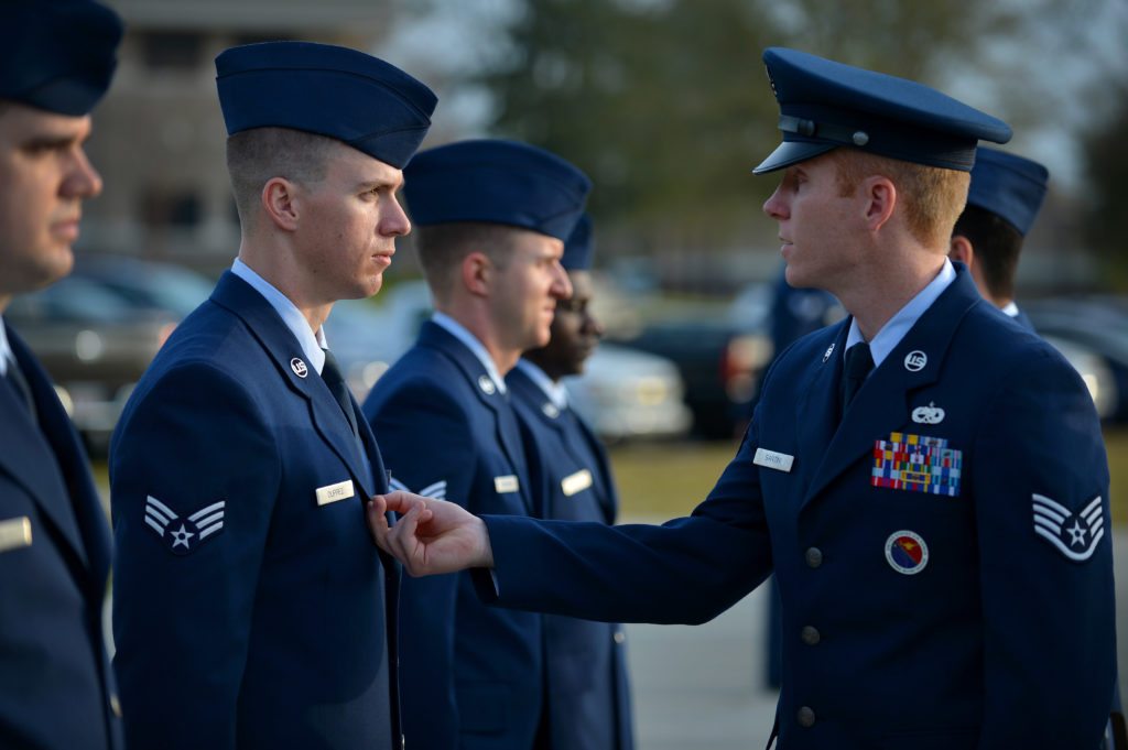 Dress uniforms from every military branch, ranked