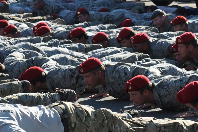 This is what different berets mean in the Army and Air Force