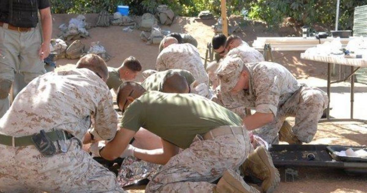 Here's the military medical training that PETA hates