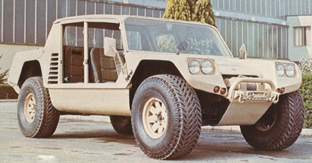 This was the Lamborghini built for the US military