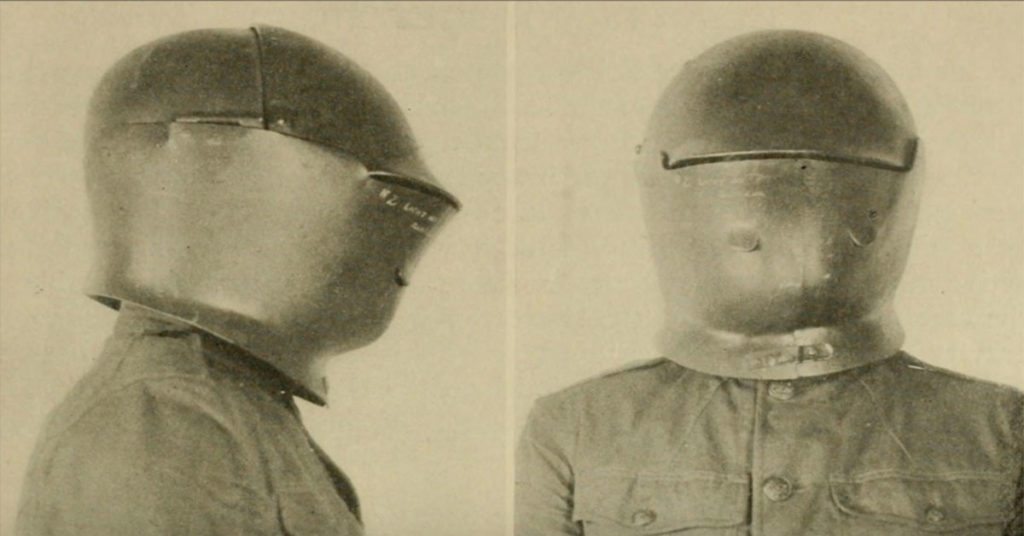 5 of the craziest looking WWI helmets ever assembled
