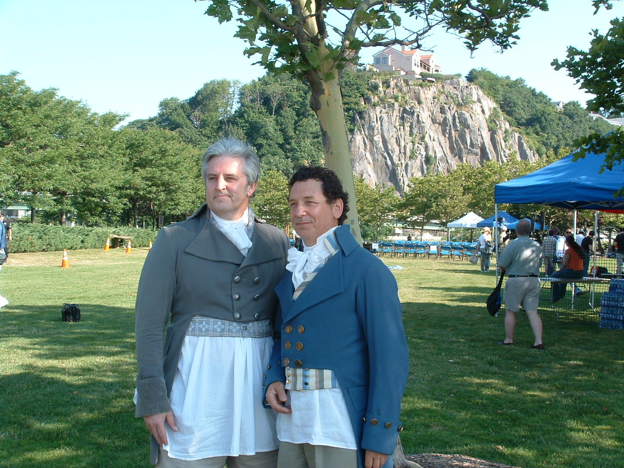 Relatives of Hamilton and Burr fought the famous duel 200 years later
