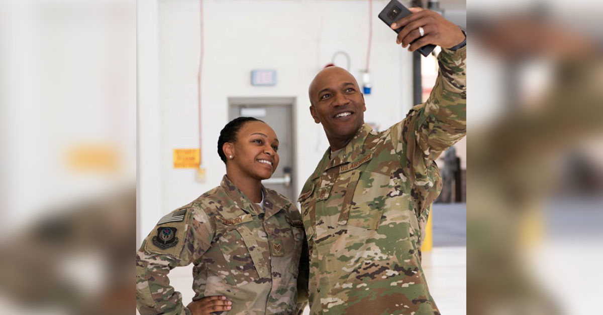 Why airmen call Chief Master Sergeant Wright 'Enlisted Jesus'