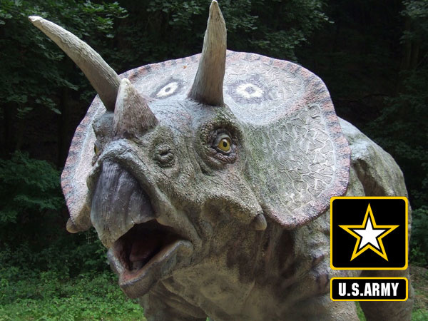 What dinosaur each branch would actually use in combat