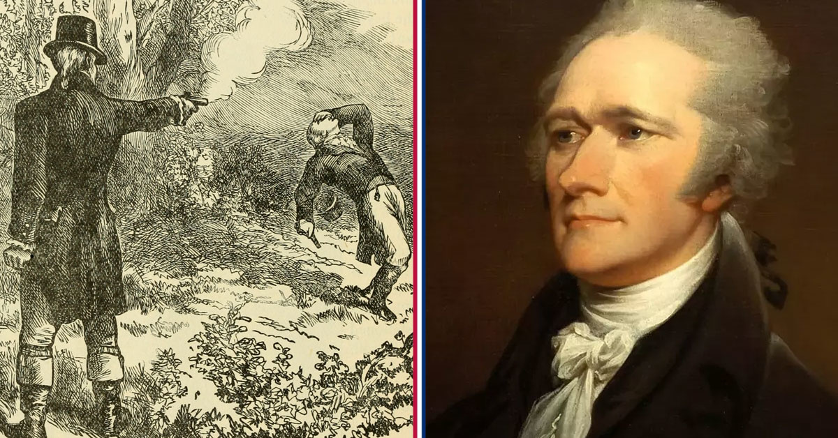 Relatives of Hamilton and Burr fought the famous duel 200 years later