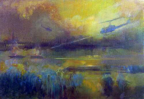 The Army sent soldiers to Vietnam to be 'combat artists'