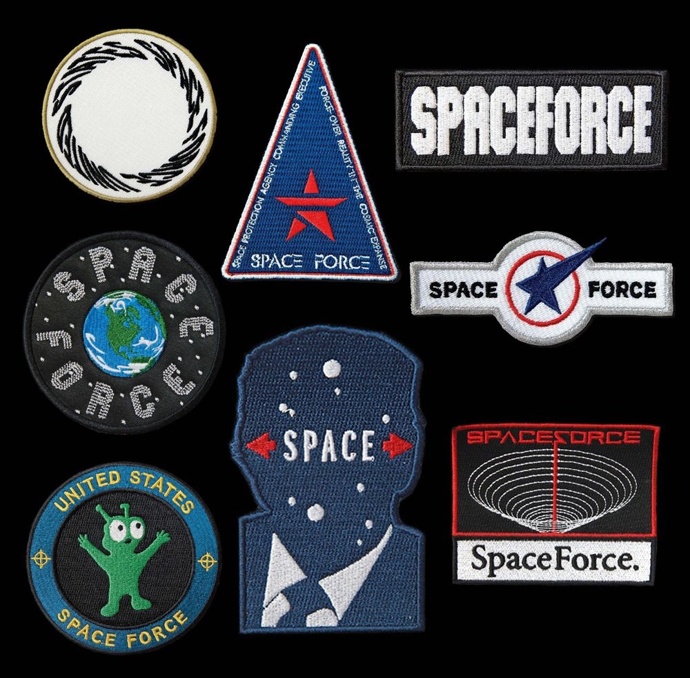 These may be the top 6 finalists for the new Space Force logo