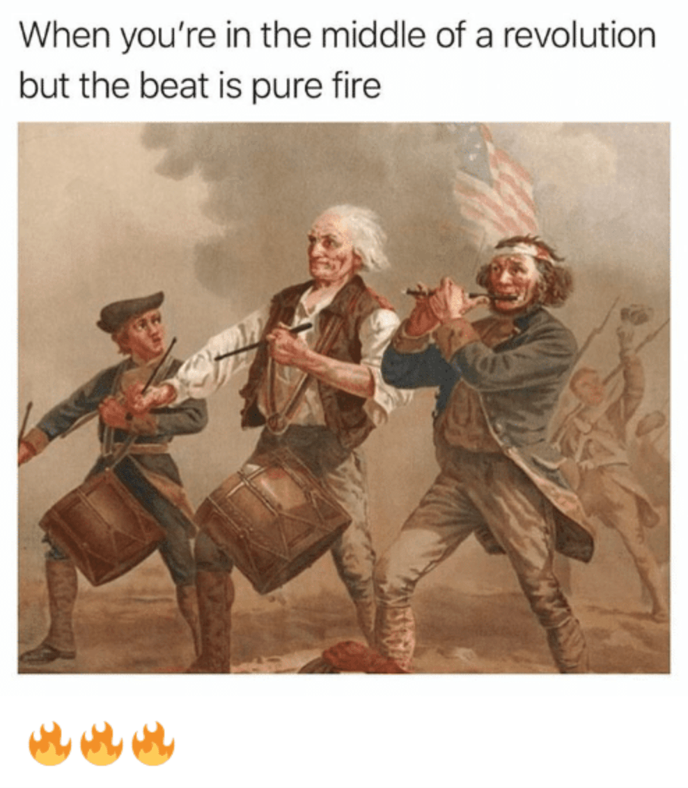 The unexpected history of the hilarious 'Spirit of 76' meme