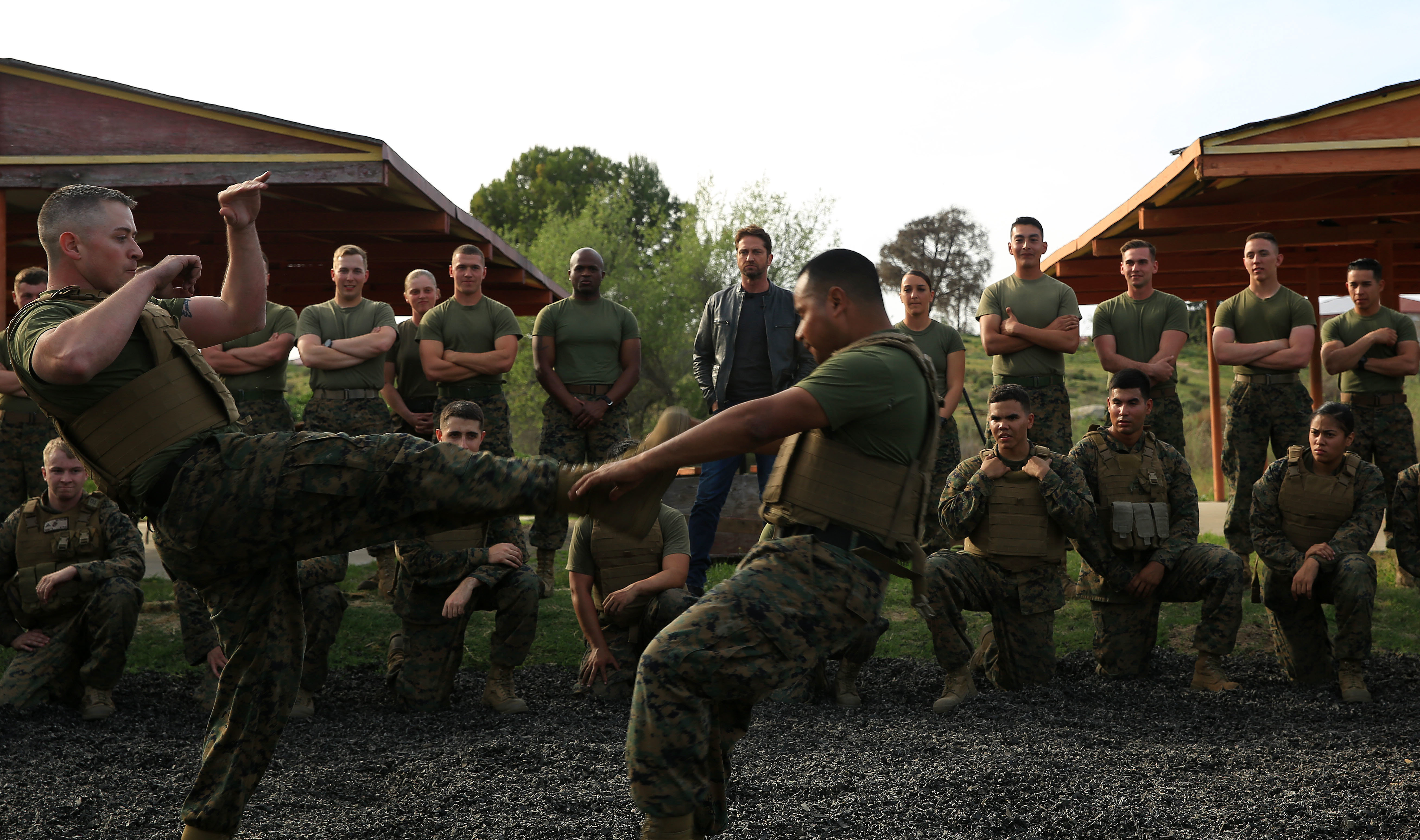 Why Gerard Butler gave a Pentagon press briefing