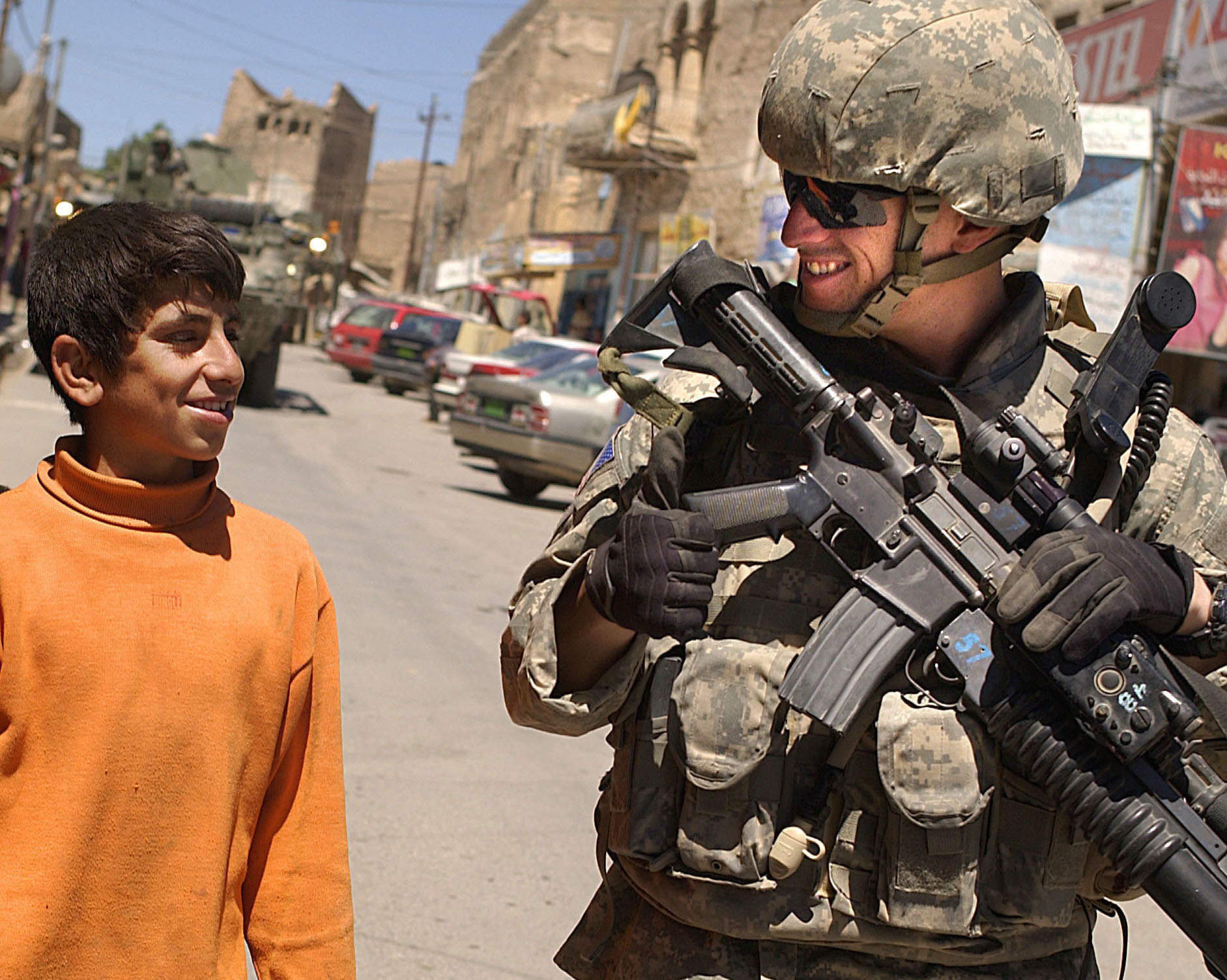 This is the Army's new lightweight Soldier Protection System