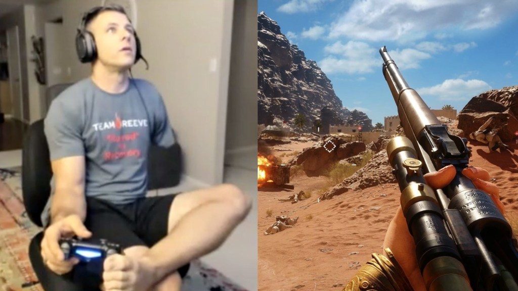 One armed Marine veteran makes waves streaming on Twitch