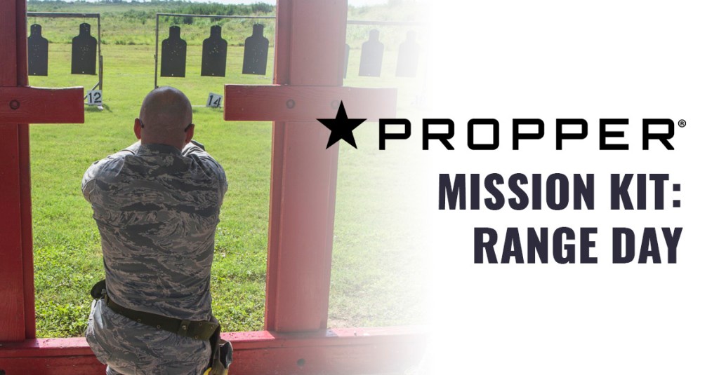 Train like you fight with this range-ready gear