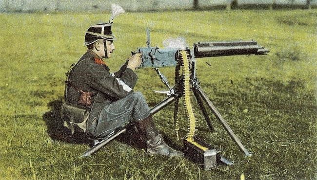 This is why no one uses water-cooled machine guns anymore