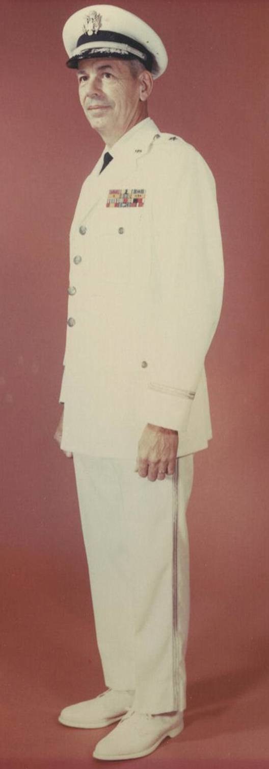 Check out the Air Force's old dress white uniform