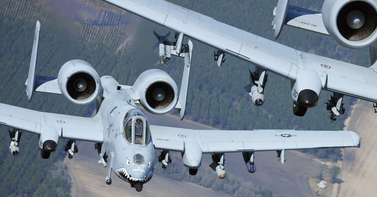 These are the contenders flying off to replace the A-10