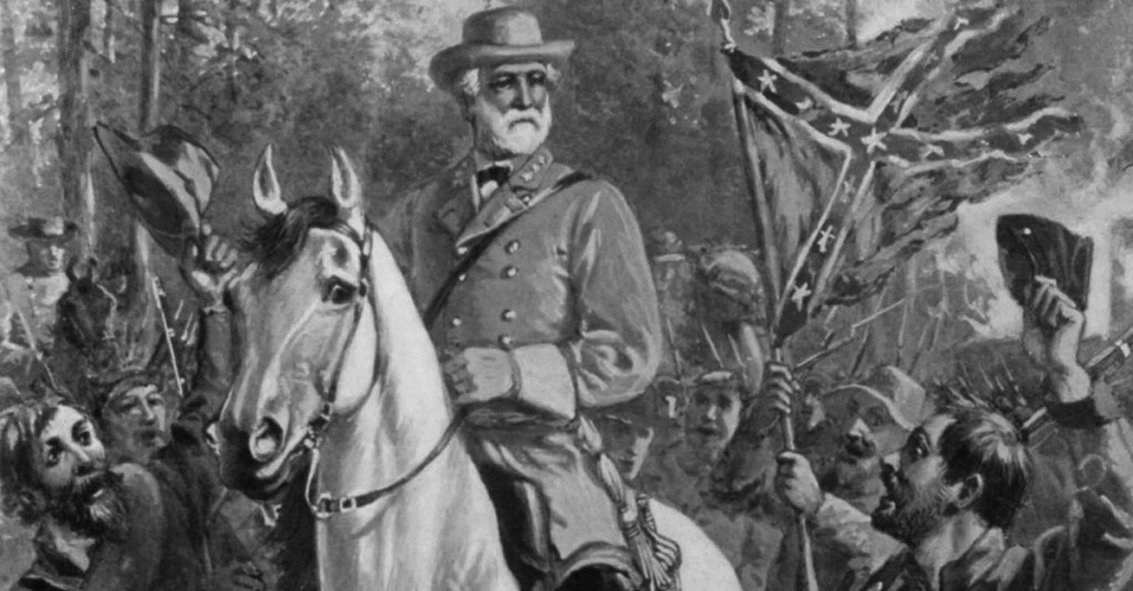 Why Robert E. Lee wore a colonel's rank during the Civil War