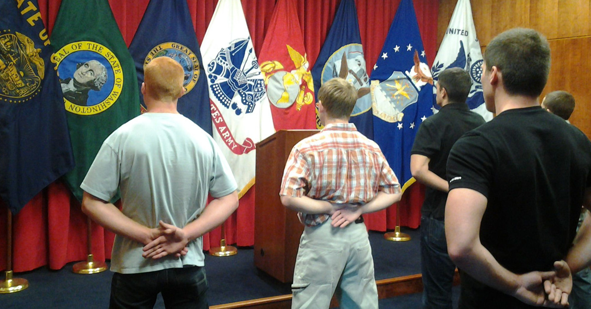 Motivational Bible verses for your recruit at basic training